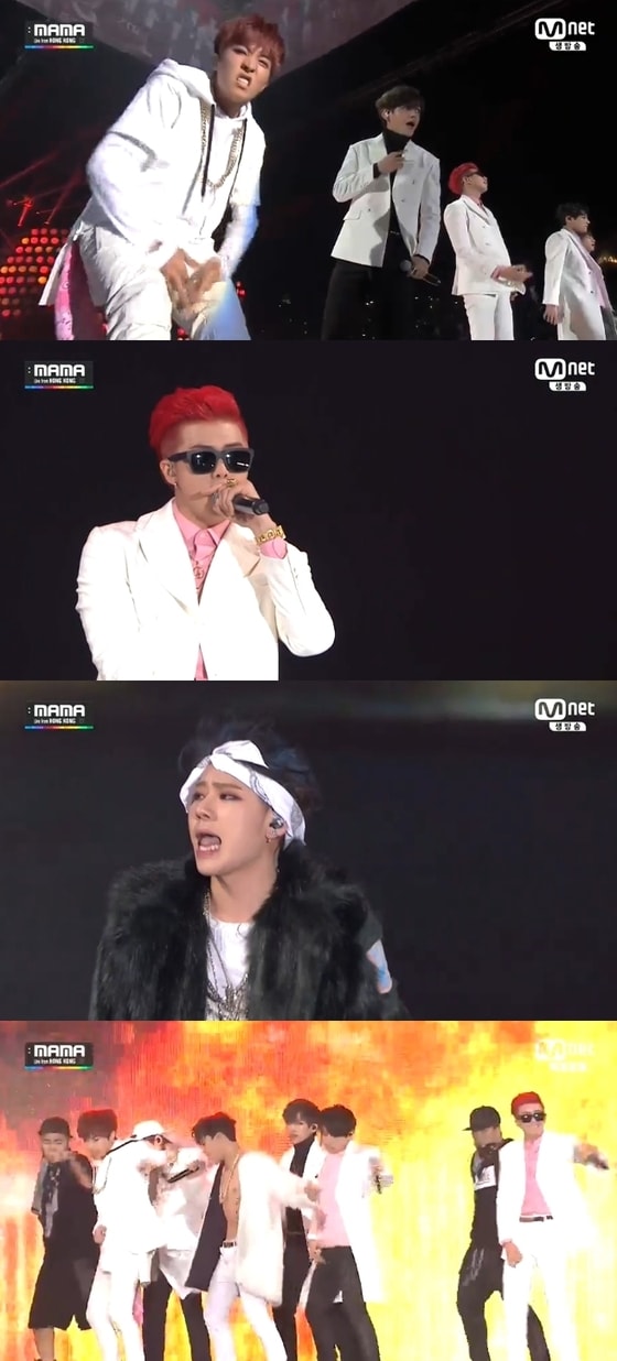 '2014 MAMA' 블락비 VS 방탄소년단, 상남자들 만났다 - 뉴스1