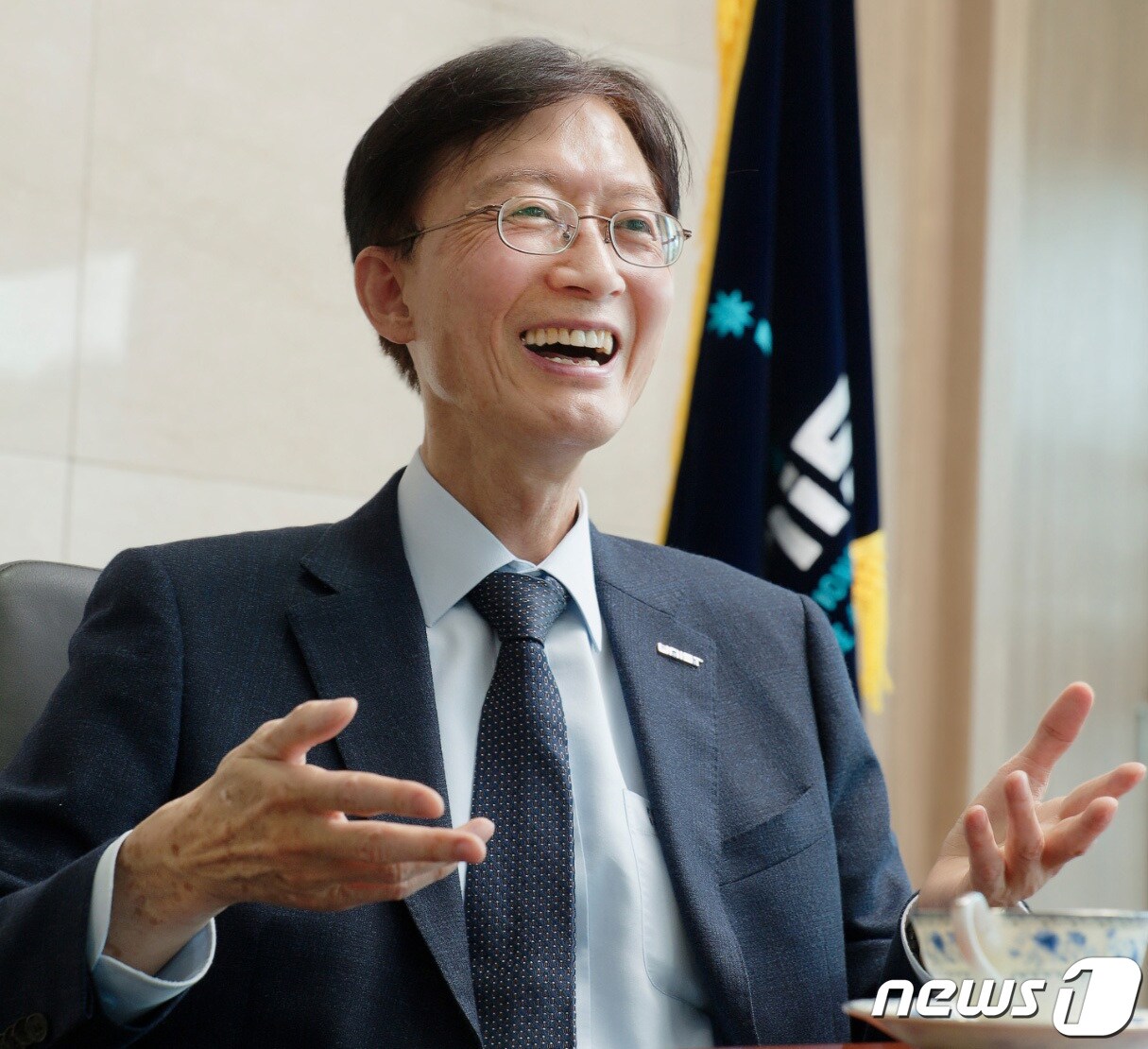 이용훈 UNIST 총장 "2027년까지 세계 100대 연구중심대학으로 도약" - 뉴스1