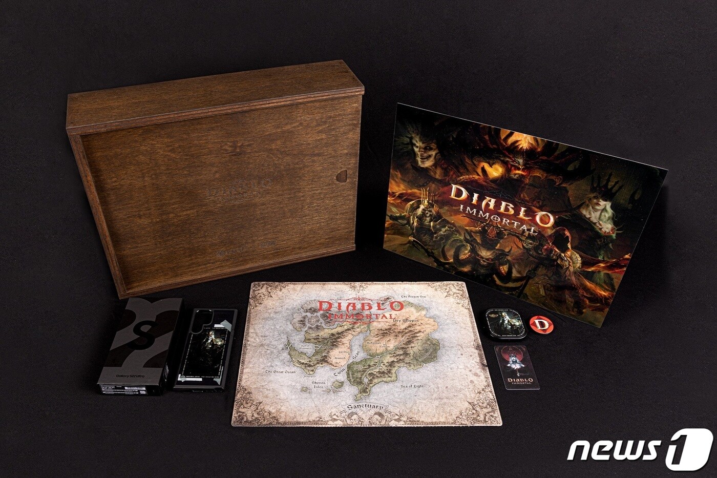 LGU+, 갤S22 '디아블로 이모탈 패키지' 단독 출시…전세계 100대 한정판매 - 뉴스1