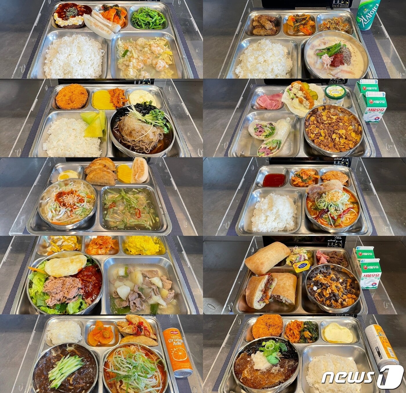 "대기업 사내식인 줄" 입 쩍 벌어지는 럭셔리 軍급식 화제 - 뉴스1