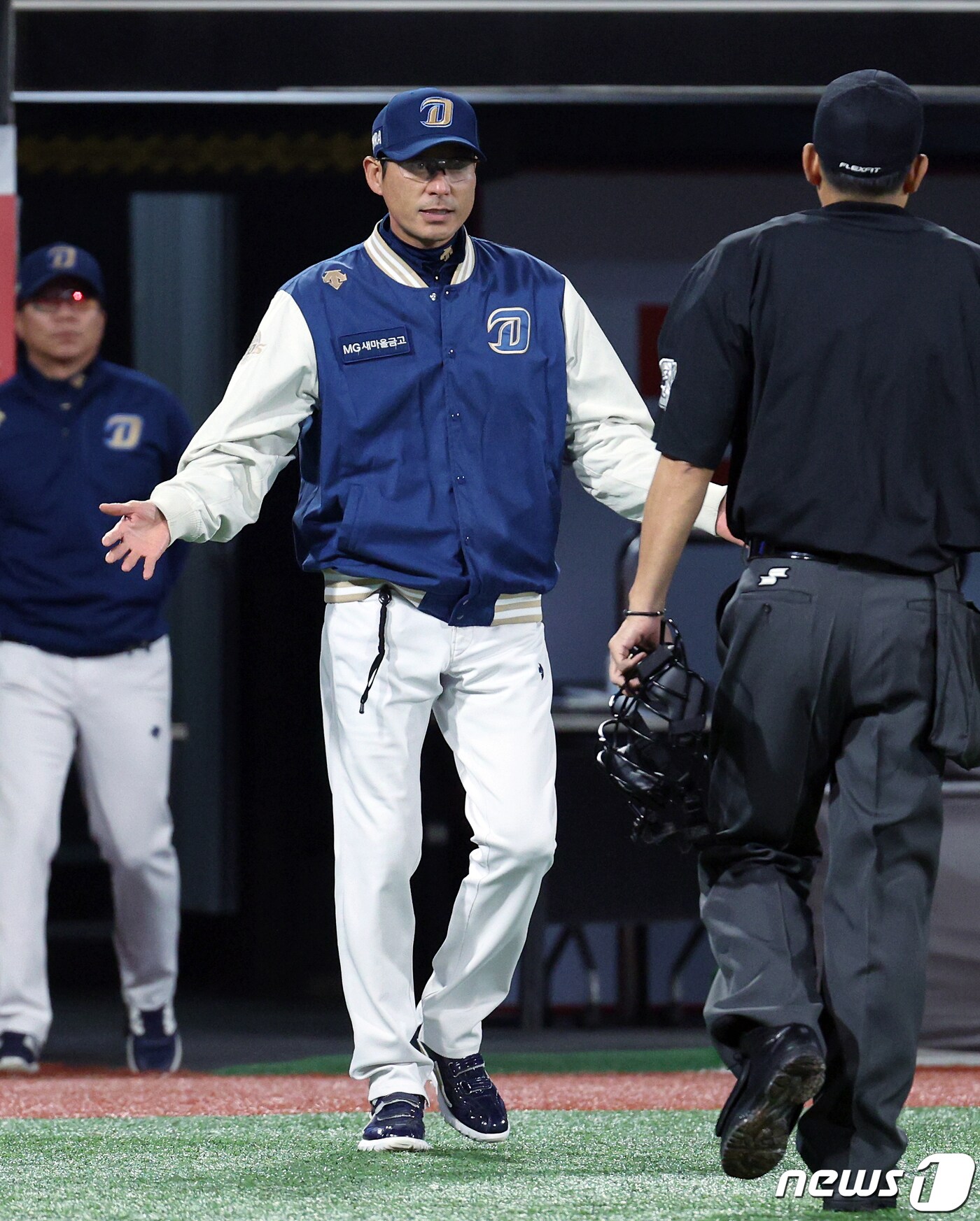 승장 강인권 NC 감독 "페디, 기대대로 잘 던졌다"[PO1] - 뉴스1