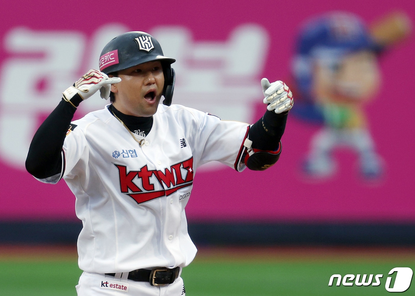 한국시리즈도 리버스 스윕? KT 김상수 "편하게 우승하고파"[KS1] - 뉴스1