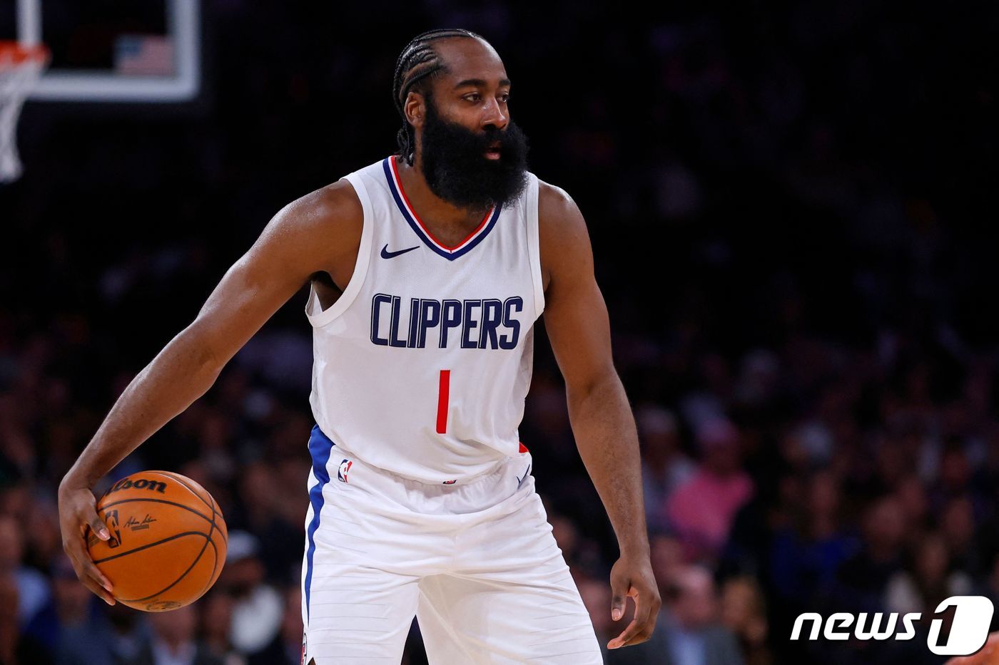 '하든 28점' LAC, 레너드 결장에도 NBA PO 1라운드 1차전서 댈러스 제압 - 뉴스1