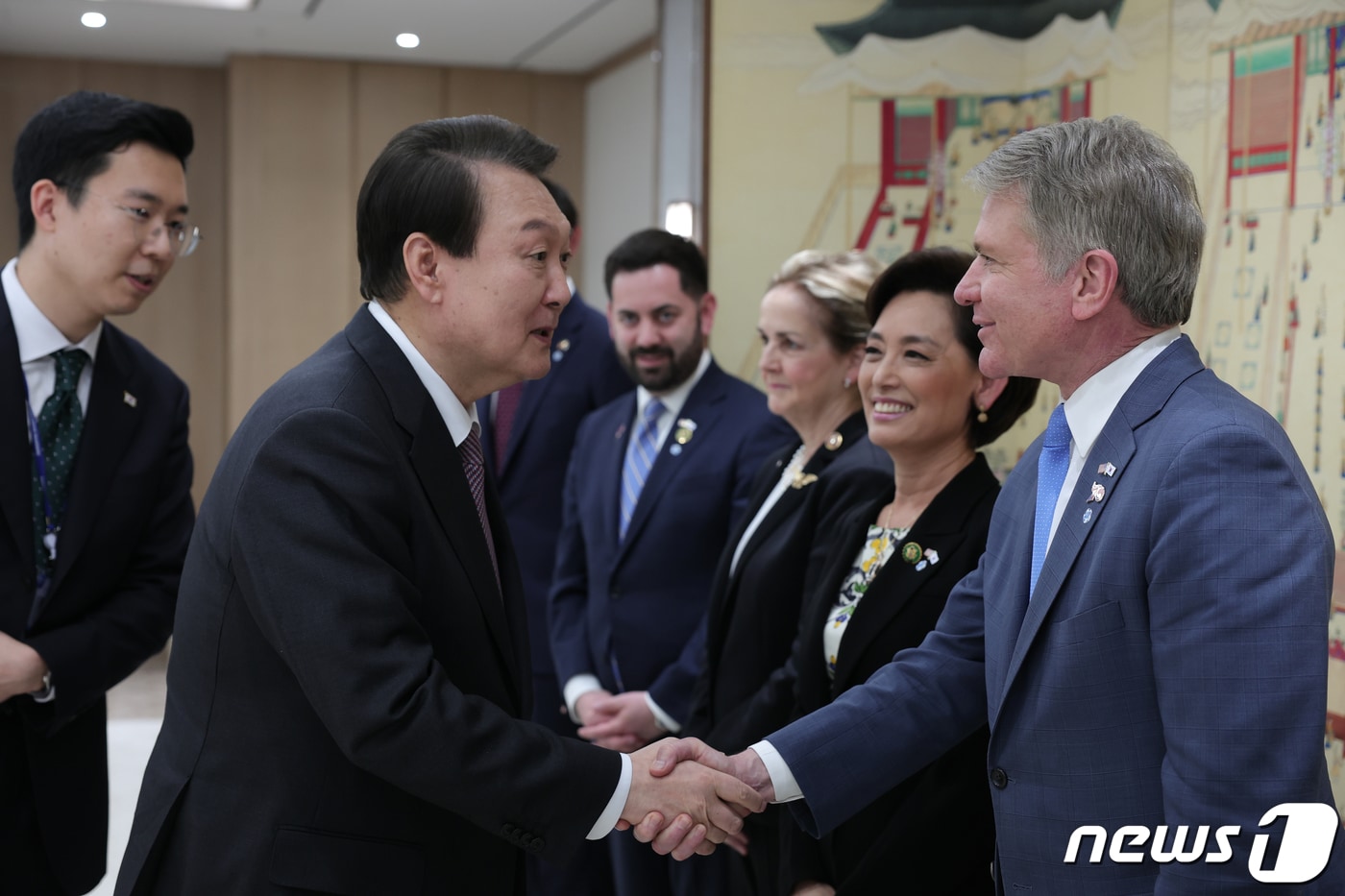 美연설서 DJ 'IMF 극복' MB 'FTA' 朴 '신뢰프로세스'…尹대통령은? - 뉴스1