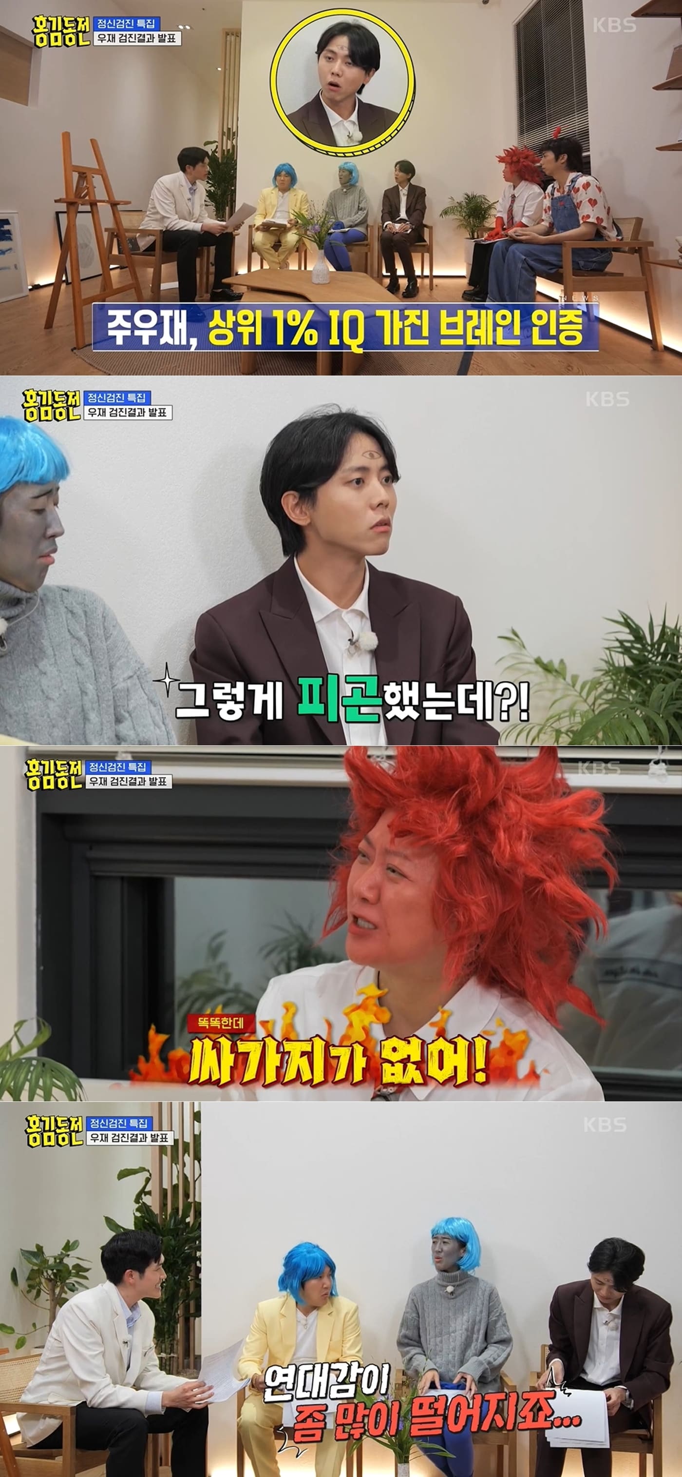 주우재 134·조세호 136 'IQ 상위 1%'…"각각 연대감·어휘력은 저조" - 뉴스1