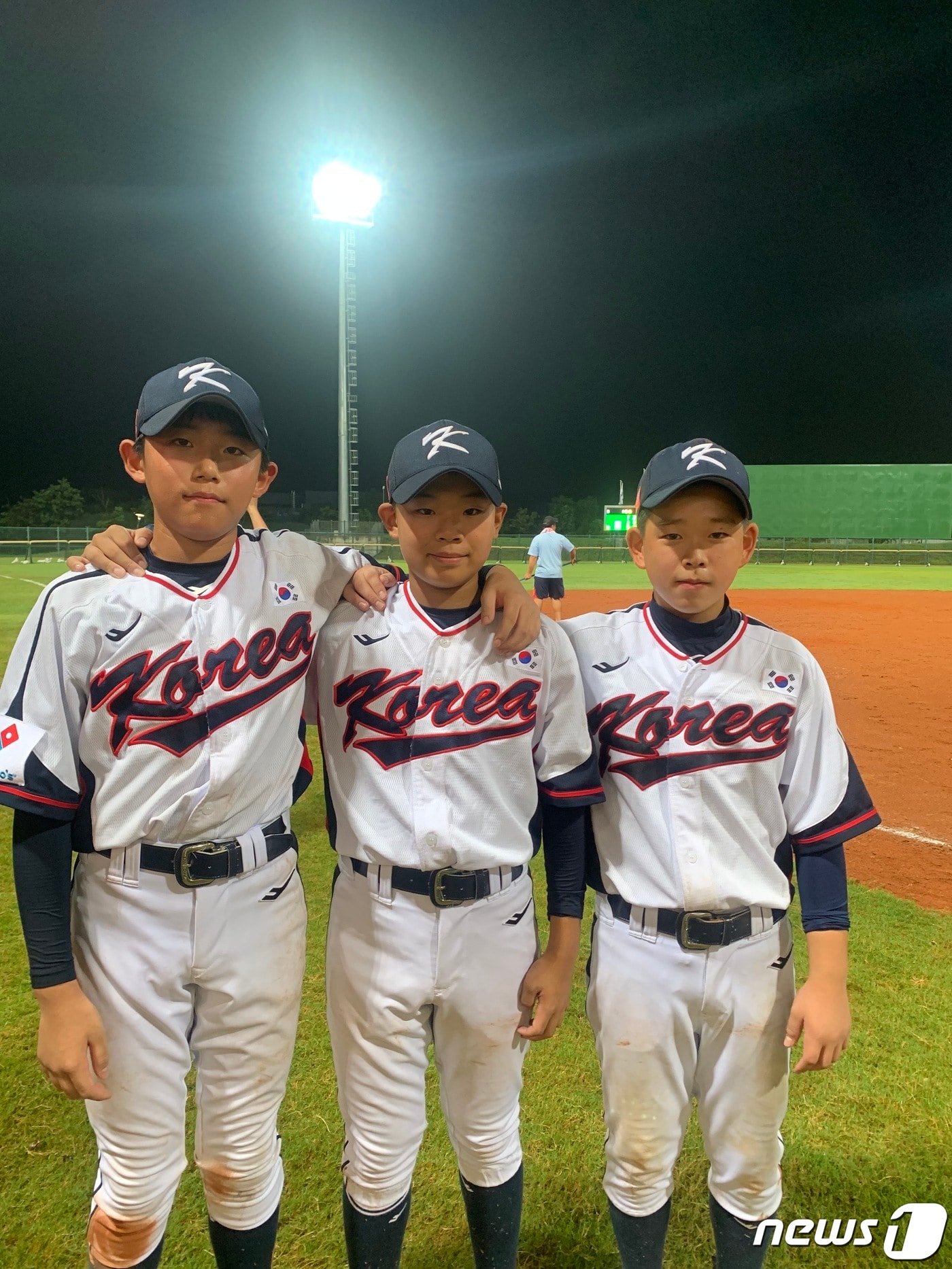 6점차 뒤집은 U-12 야구, 세계유소년선수권서 도미니카에 역전승 - 뉴스1