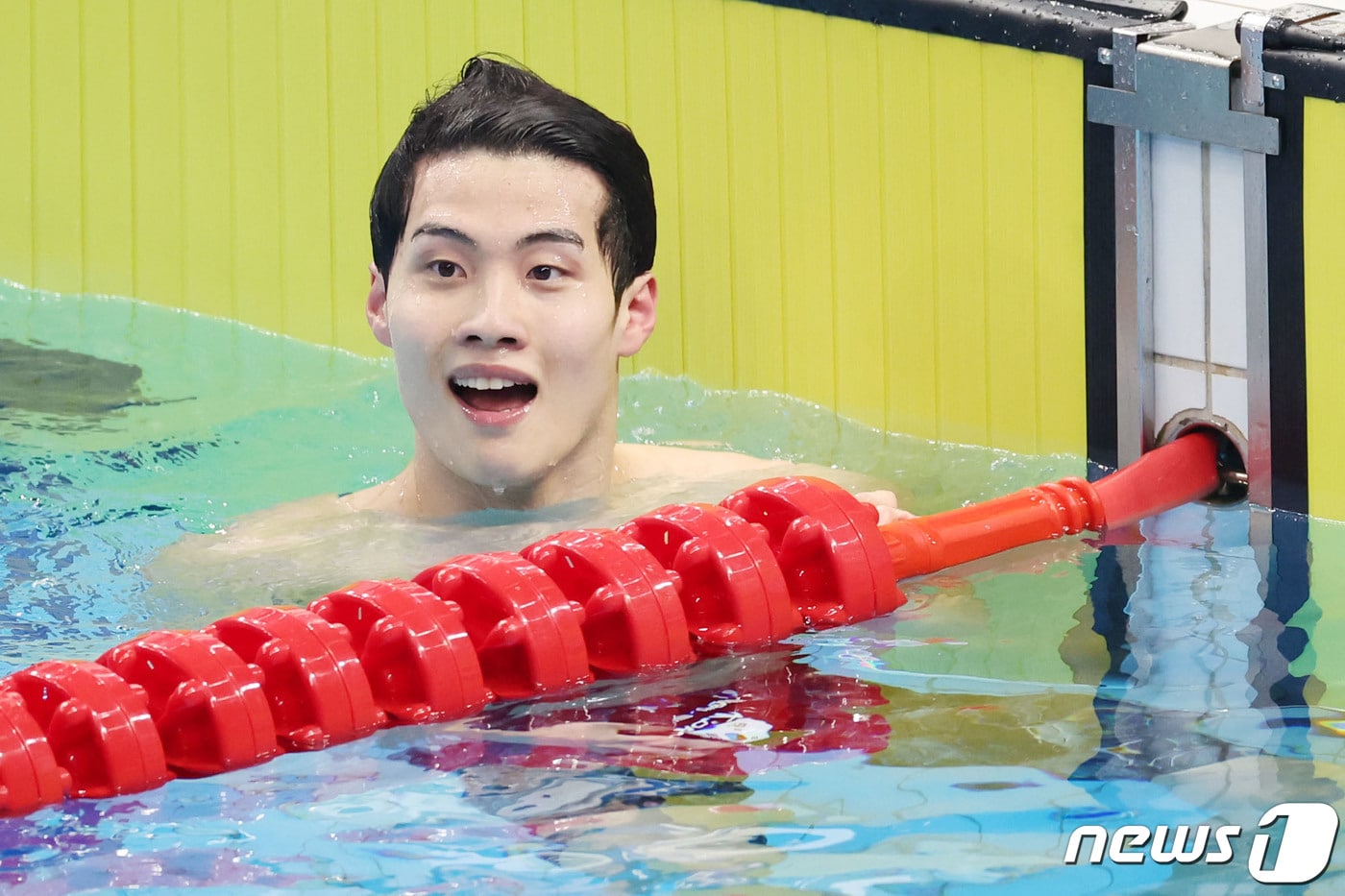 메달 5개도 만족 못해…황선우 "마지막 계영 400m도 메달 따겠다"[항저우AG] - 뉴스1