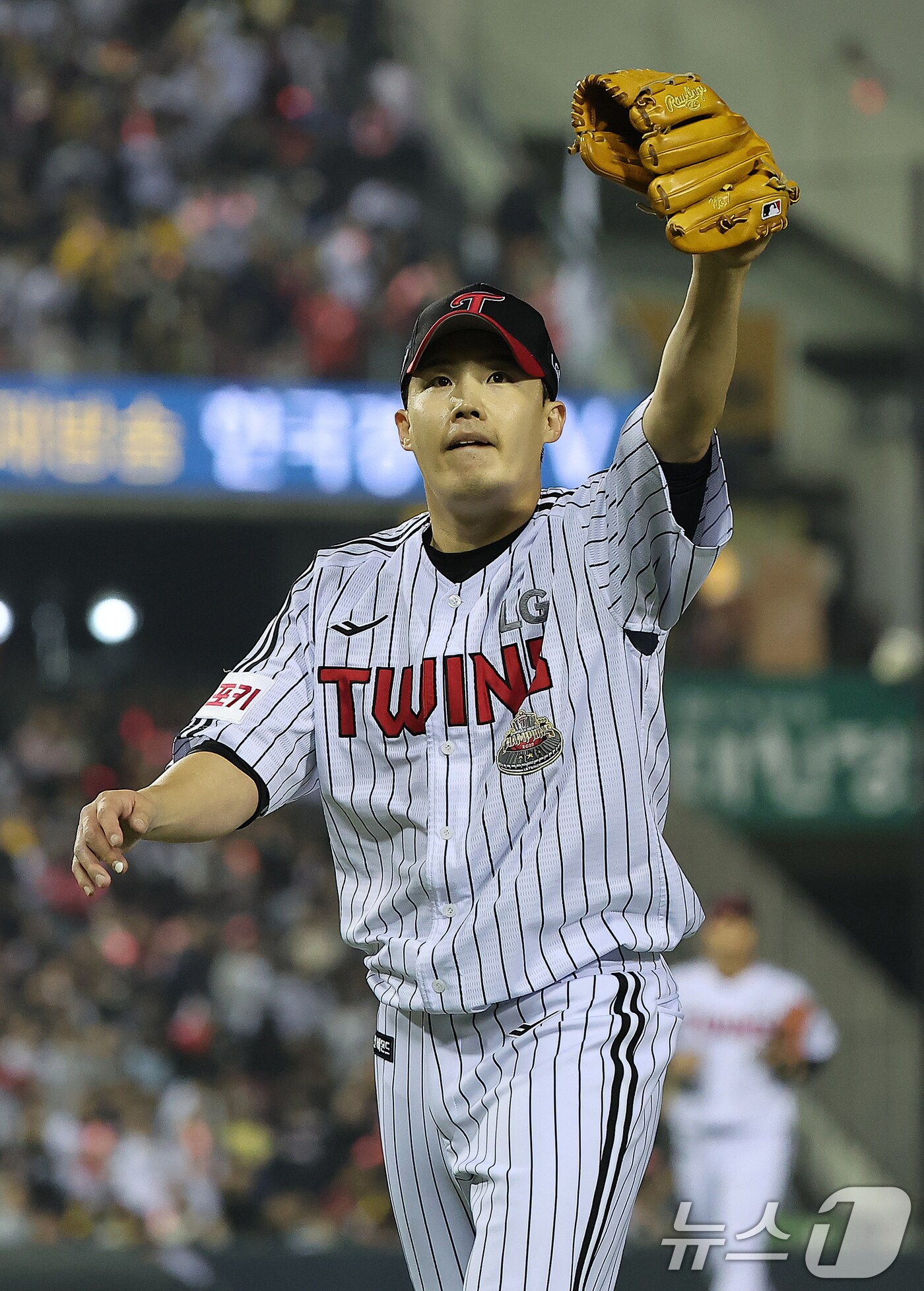 준PO 이어 또 벼랑 끝 등판…임찬규는 다시 LG를 구할까[PO3] - 뉴스1