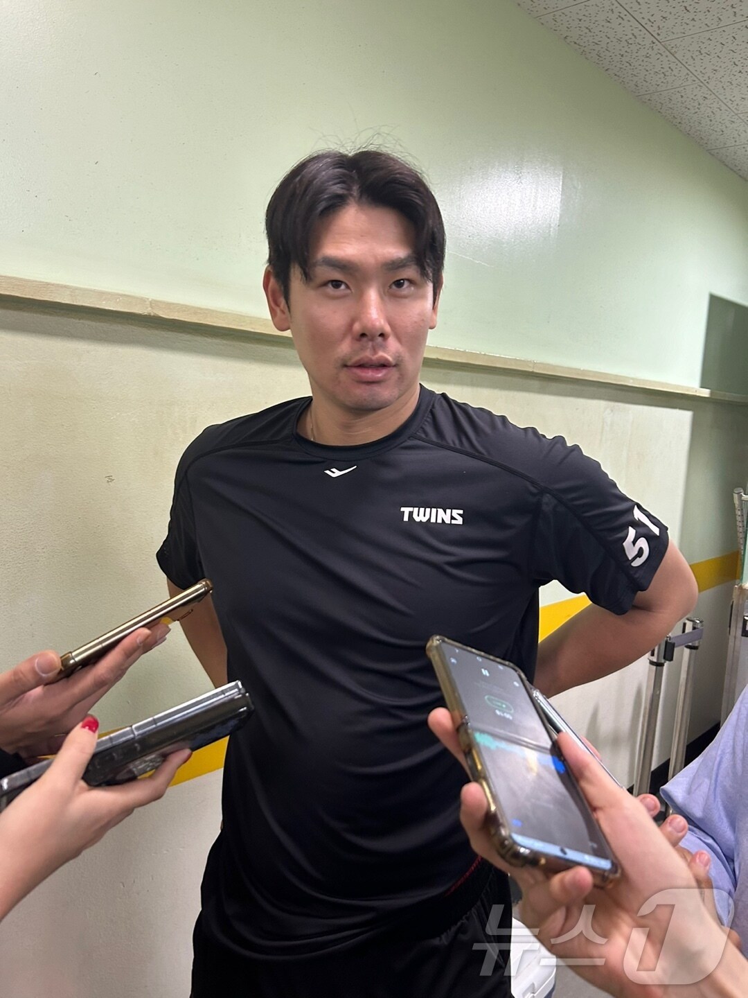 LG 홍창기 "좋은 타격감 유지하는 게 중요…3승1패도 최선"[준PO1] - 뉴스1