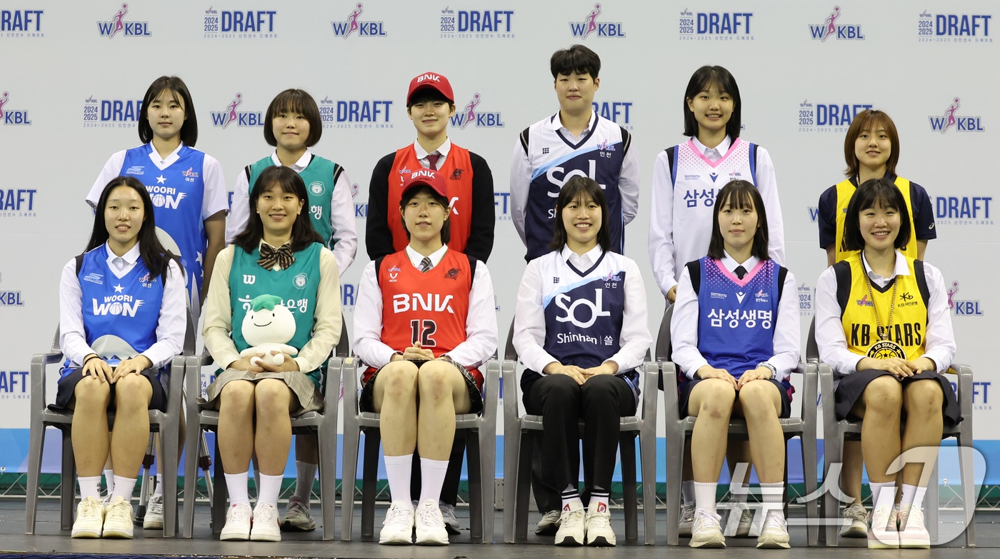 '재일교포 센터' 홍유순, WKBL 신인 전체 1순위로 신한은행行(종합) - 뉴스1