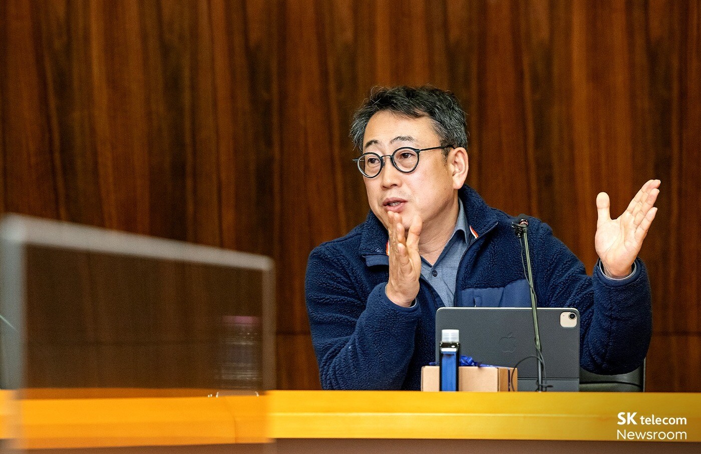 유영상 SKT CEO "올해 AI 통한 실질적 생산성 향상 이뤄야" - 뉴스1