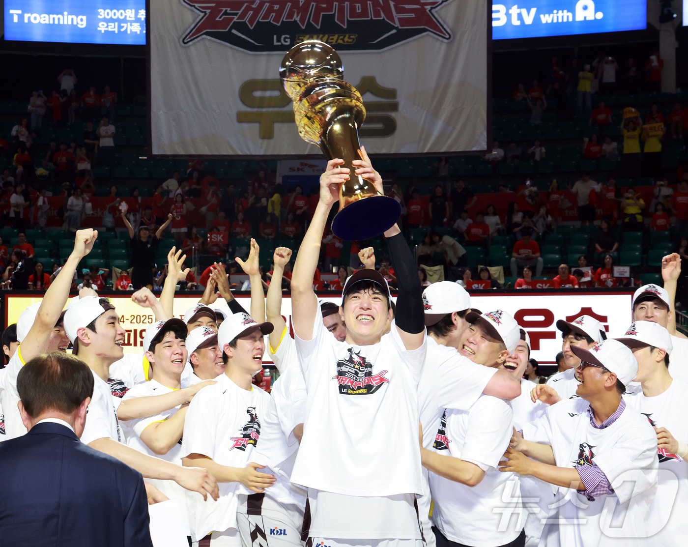 KBL 우승 LG, EASL서 '대만 챔피언' 뉴타이베이와 C조 편성 - 뉴스1