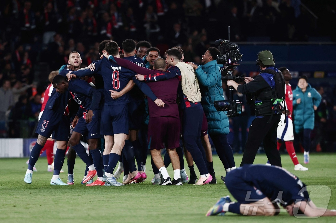 PSG, '리그 우승+프랑스컵+UCL' 유럽 통산 9번째 트레블 도전 - 뉴스1