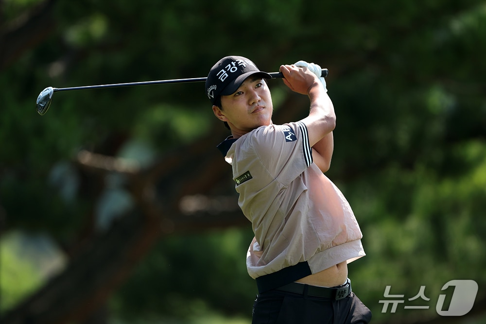 옥태훈, KPGA 선수권 첫날 8언더파 맹타…"생각한 대로 잘 됐다" - 뉴스1