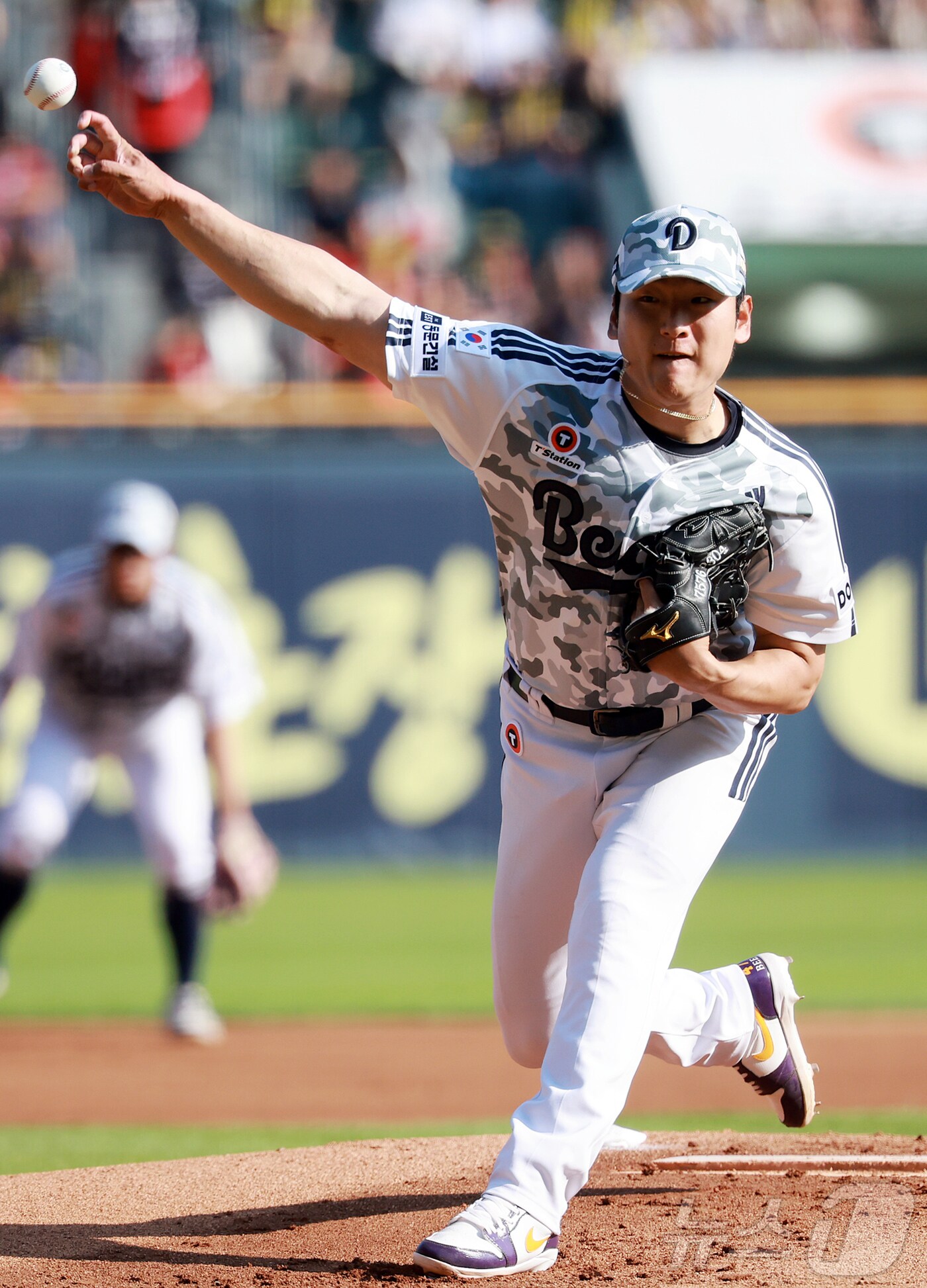 두산, LG에 6-5 신승…'광현종 맞대결' KIA-SSG 무승부(종합) - 뉴스1