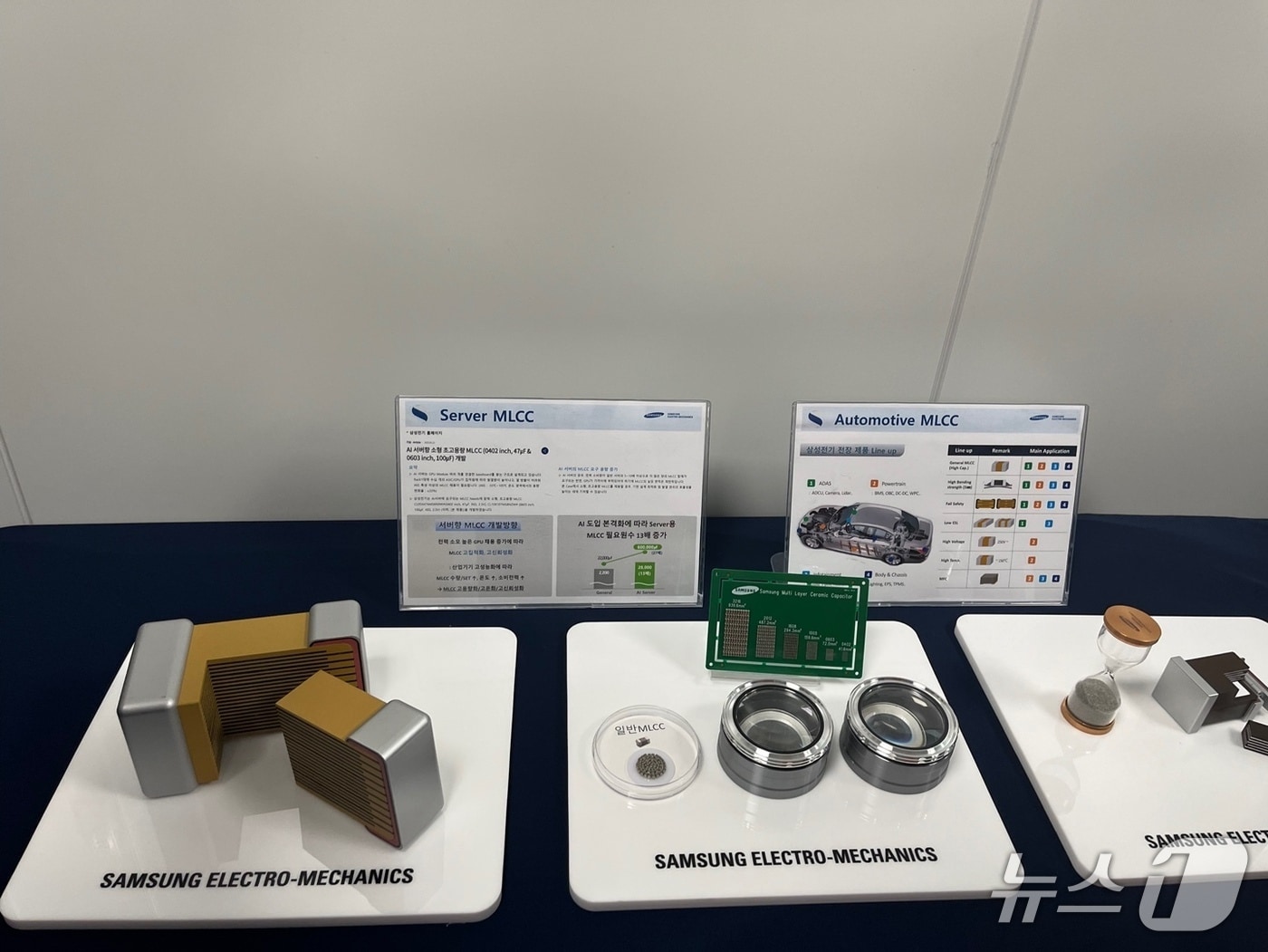 AI 서버·전장용 MLCC에 올인…삼성전기, 고성장 중심 체질 개선 - 뉴스1