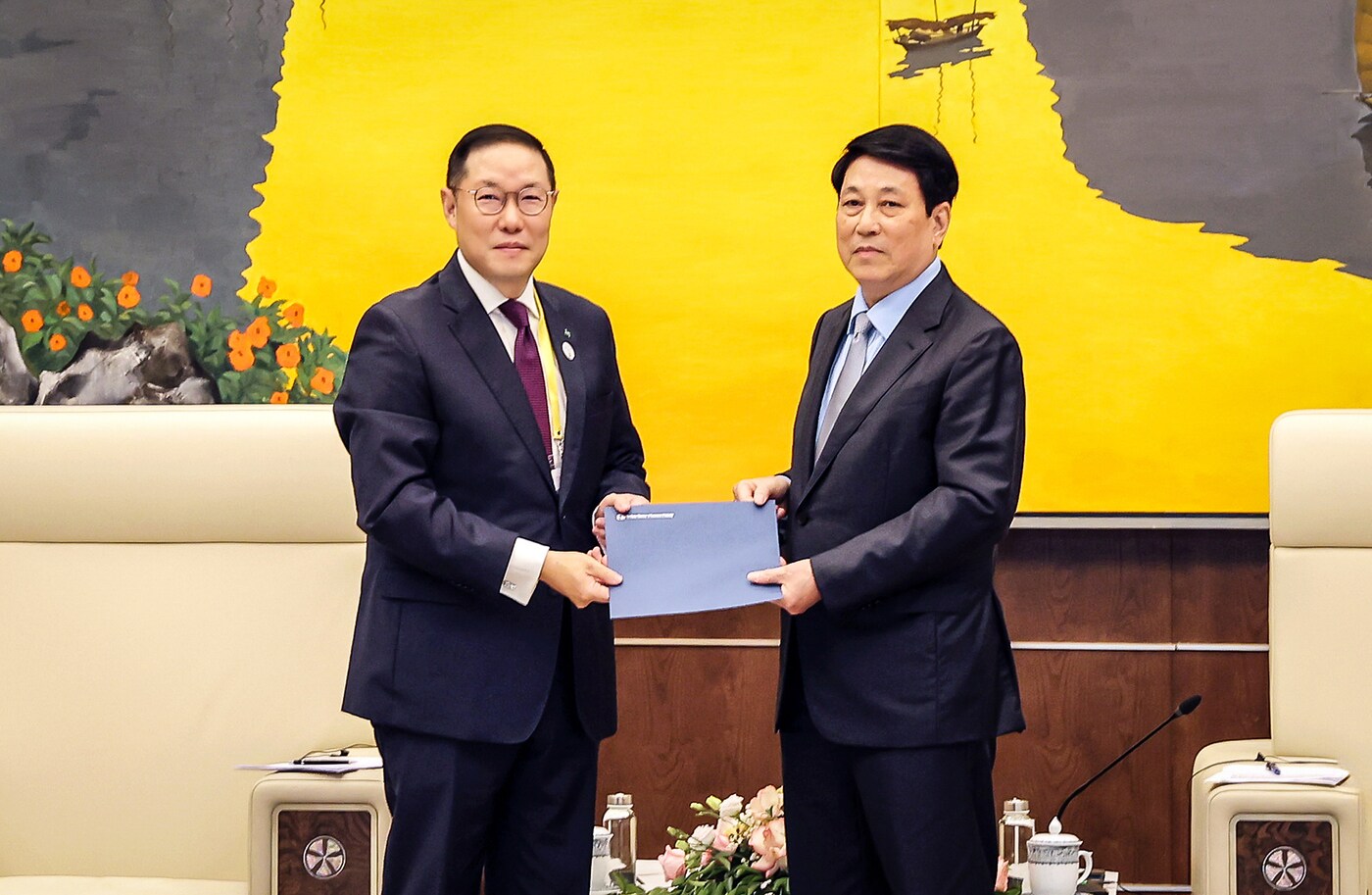 조현상 HS효성 부회장, 베트남 주석 만나 APEC 협조 요청 - 뉴스1