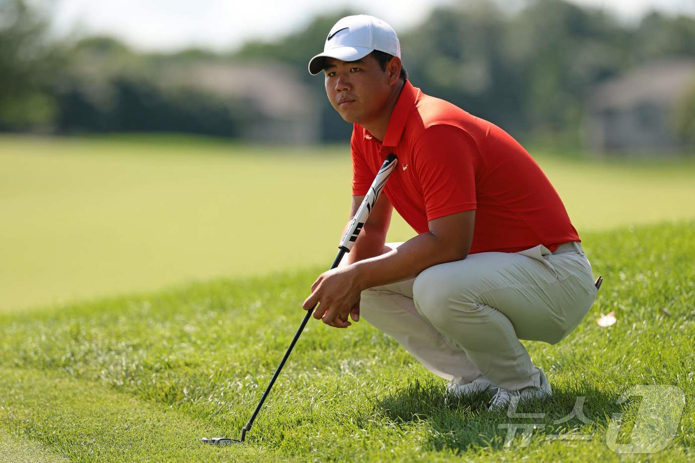 "PO 티켓 잡아라" 김주형, PGA 정규시즌 최종전 윈덤 챔피언십 출격 - 뉴스1